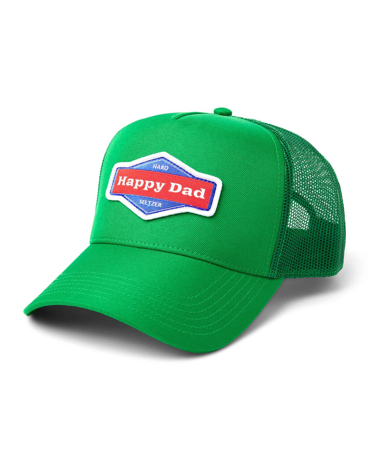 Happy Dad Trucker Hat (Green)