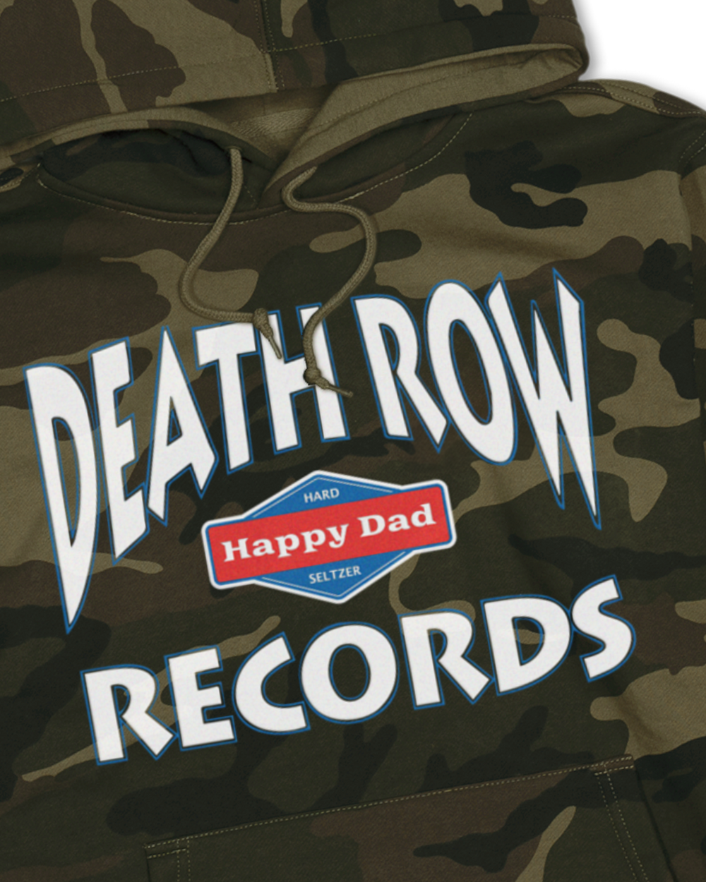 Happy Dad x Death Row Collab Hoodie (Camo)